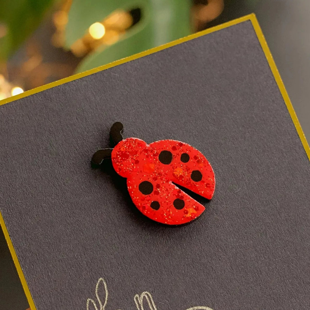 Ladybird Pin Brooch - The Collective Dublin