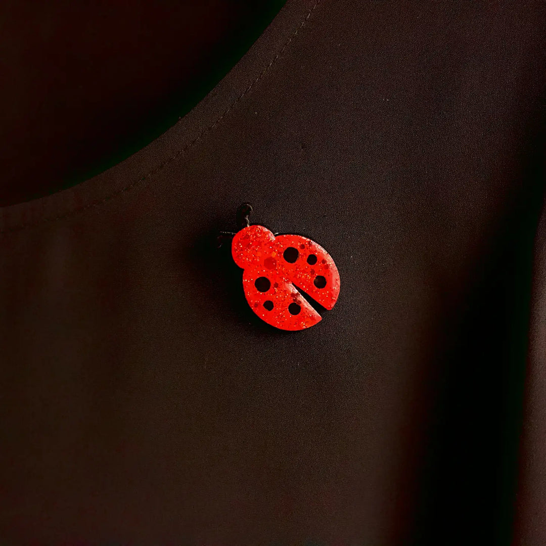 Ladybird Pin Brooch - The Collective Dublin